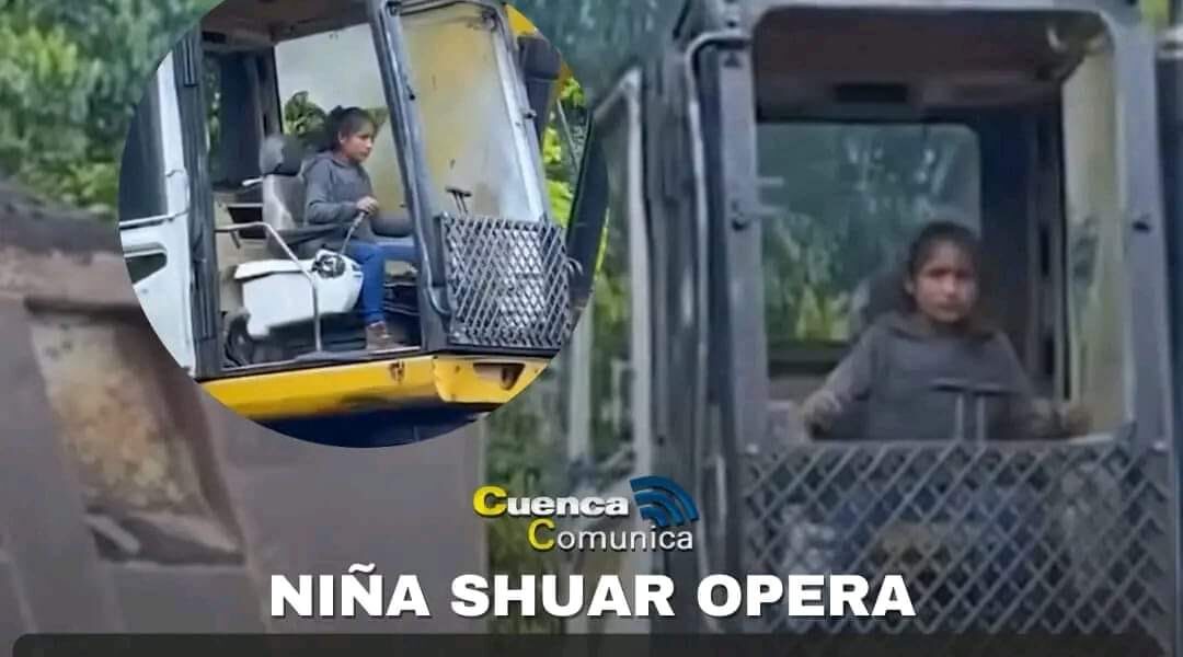 Morona Santiago: Niña shuar de 12 años opera tractor – Noti Amazonía